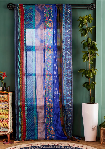Sustainable & Eco Friendly Fabric| Sari & Kantha Curtains | Recycled ...