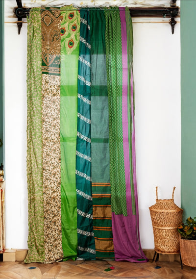 Sustainable & Eco Friendly Fabric| Sari & Kantha Curtains | Recycled ...