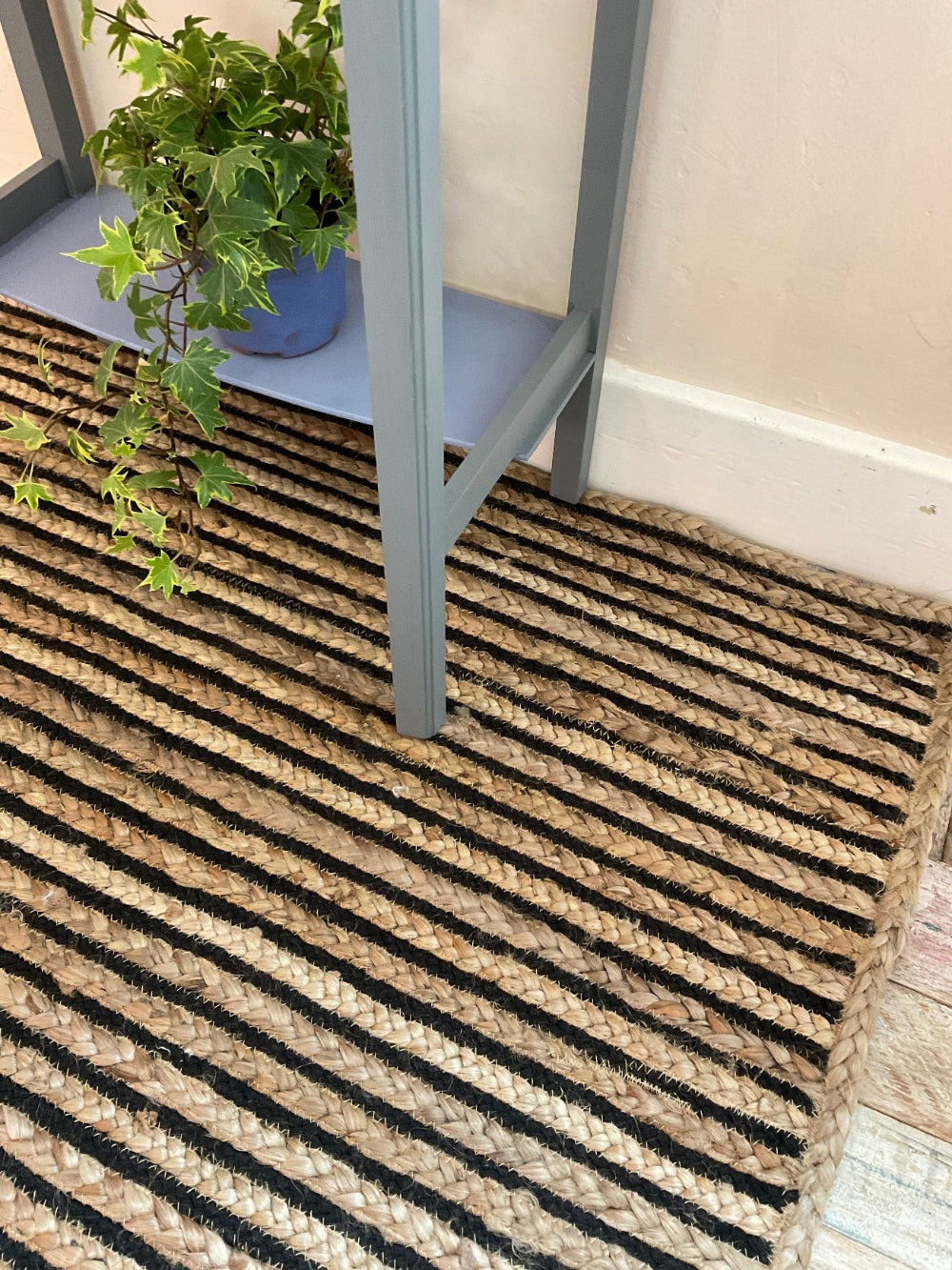 Black Rug | Square Rug | Jute Rug | Striped Rug | Neutral Rug – Second ...