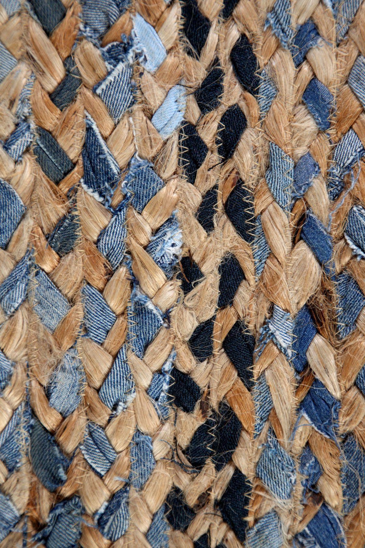 Kids Rug Square | Ethical Source | Denim | Second Nature Online