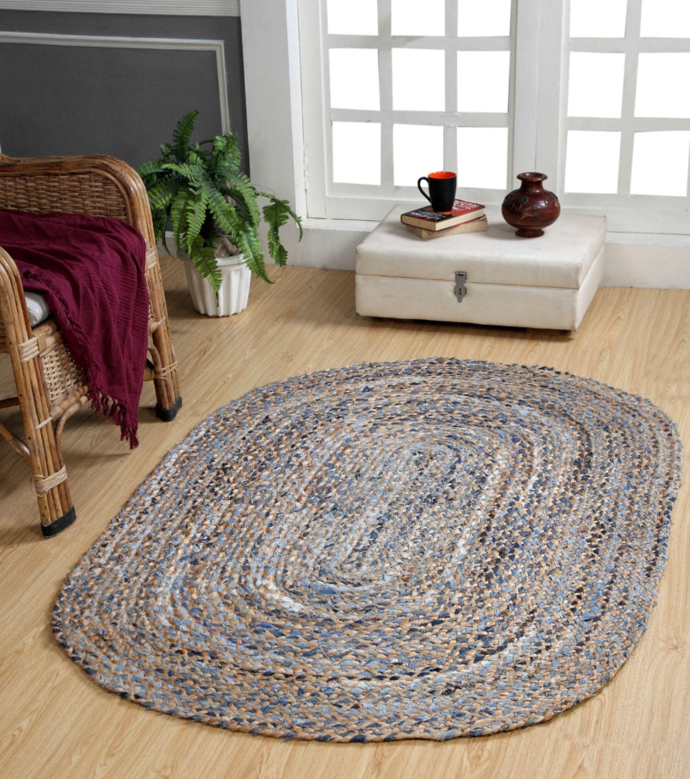 Kids Rug Oval | Oval Rug | Denim | Kids Rug | Rugs Near Me | Rugs uK ...