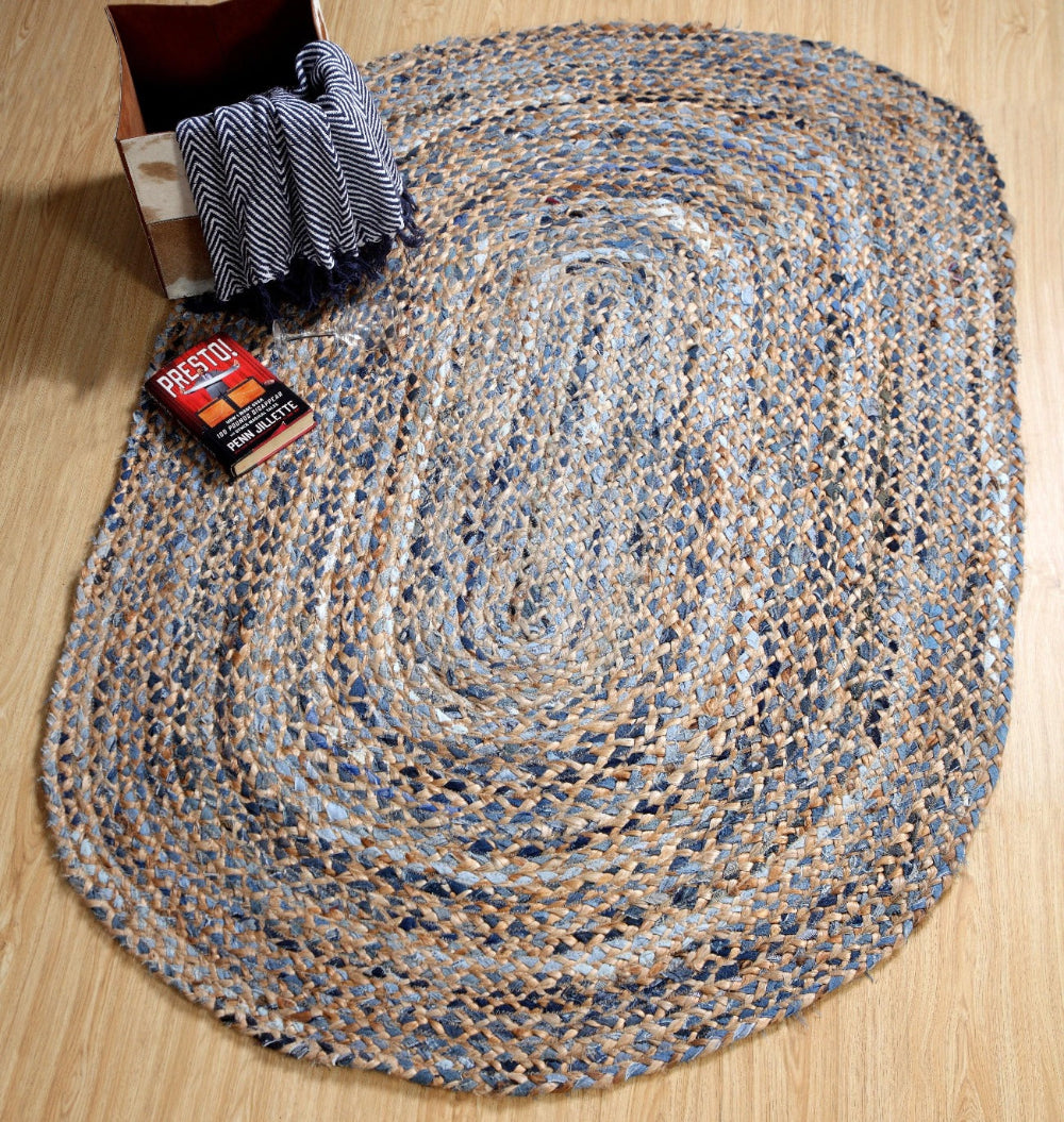 Kids Rug Oval | Oval Rug | Denim | Kids Rug | Rugs Near Me | Rugs uK ...