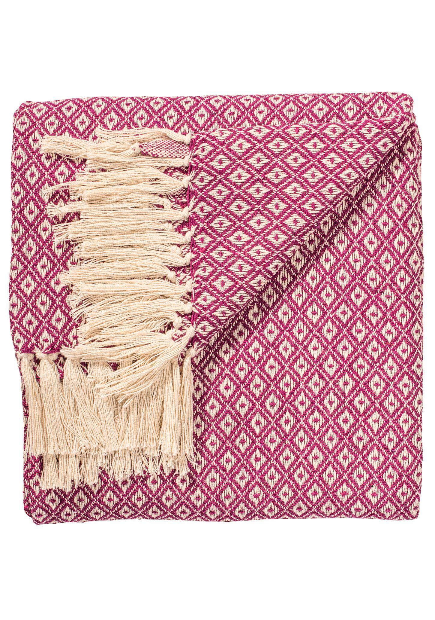 Small Cotton Throw | Five Colours | Second Nature Online
